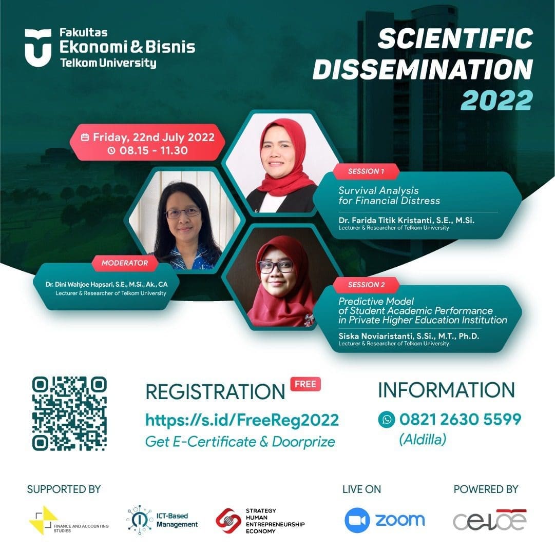SCIENTIFIC DISSEMINATION 2022 Fakultas Ekonomi dan Bisnis Tel-U