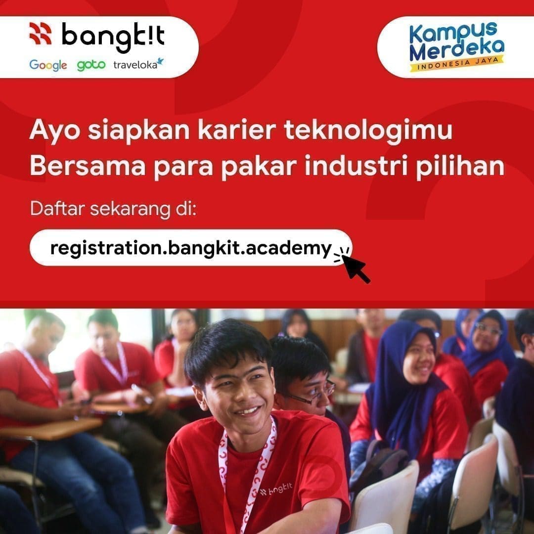 Pendaftaran Bangkit 2023 - Telkom University