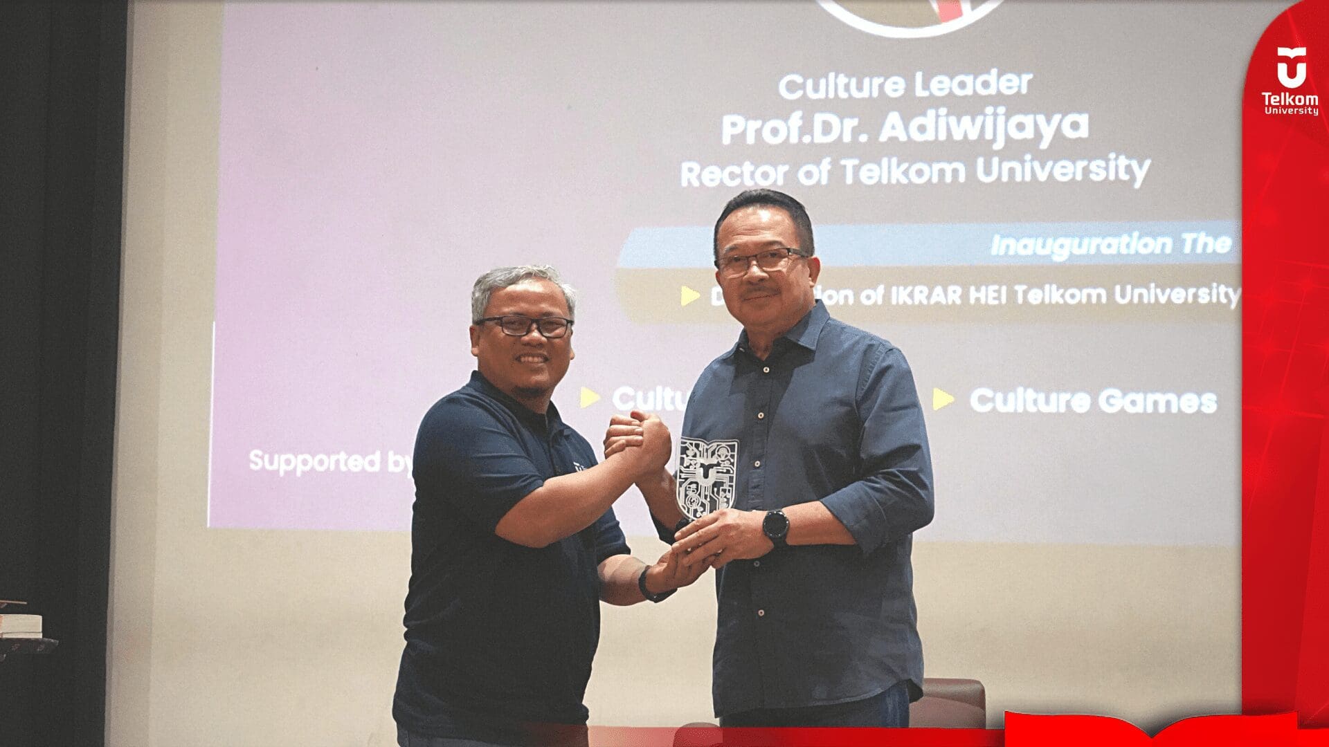 Prof. Rhenald Kasali Enlivened The 2022 Telkom University Cultural ...