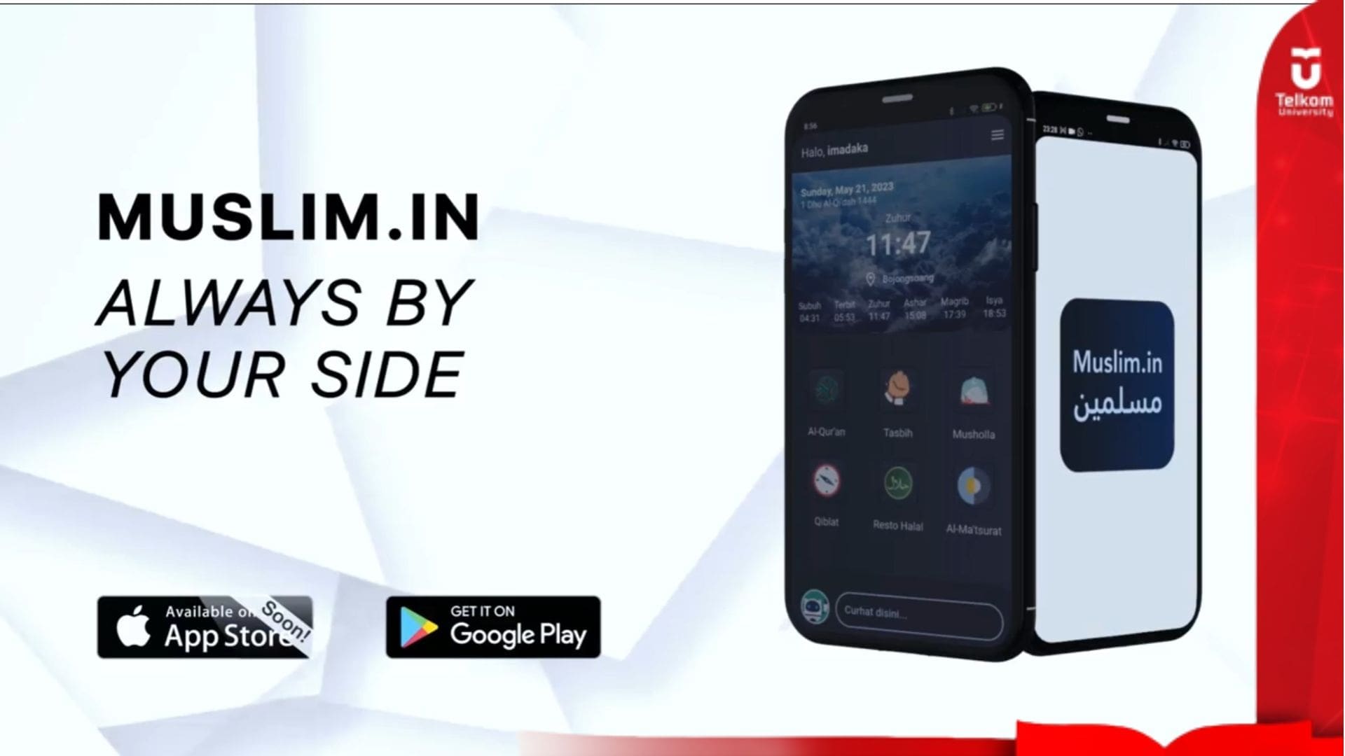 Aplikasi MUSLIM.IN Bantu Muslim Traveler Beribadah - Telkom University