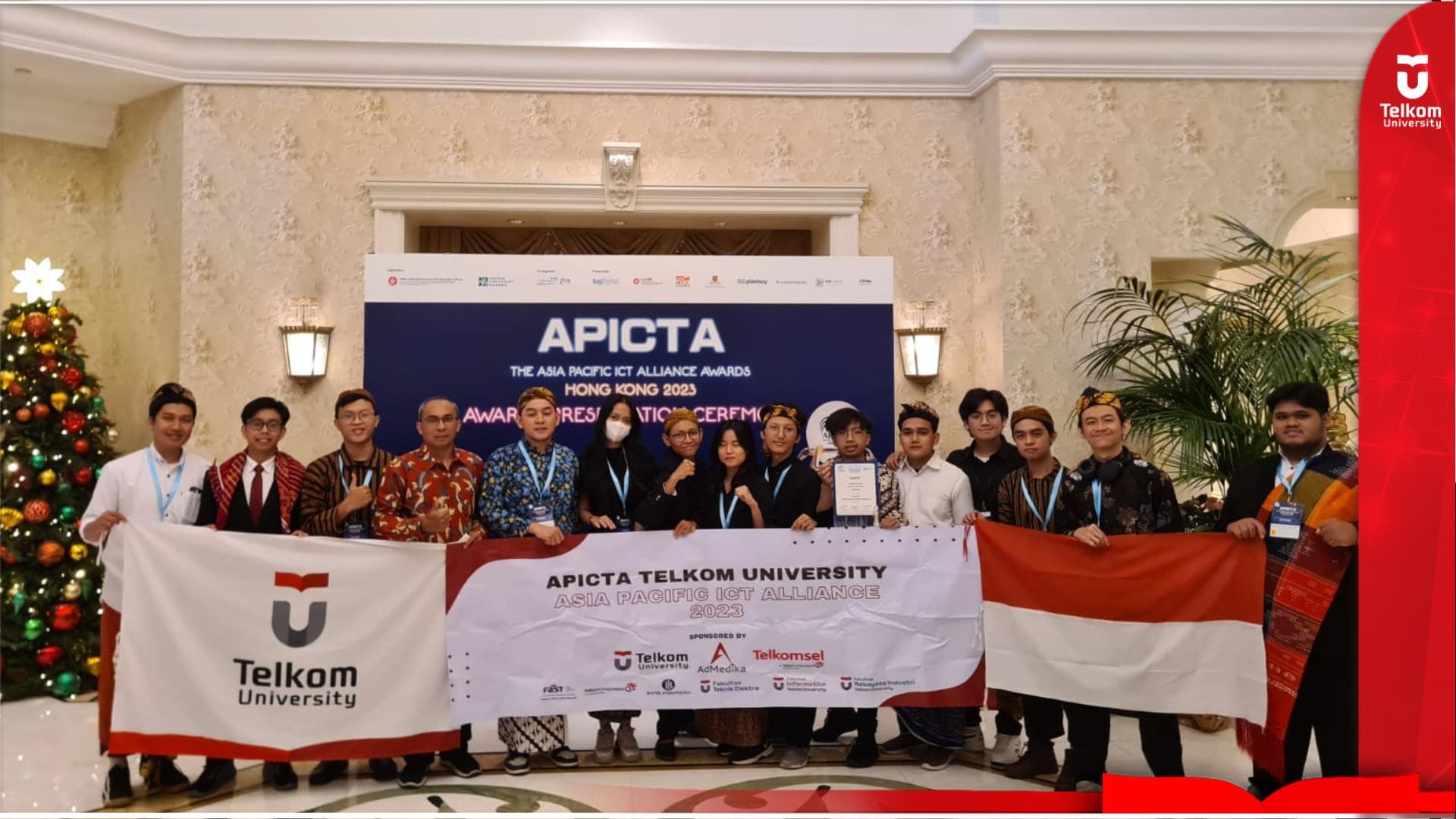 Lagi, Telkom University Raih Prestasi di APICTA Awards 2023 di Hong ...
