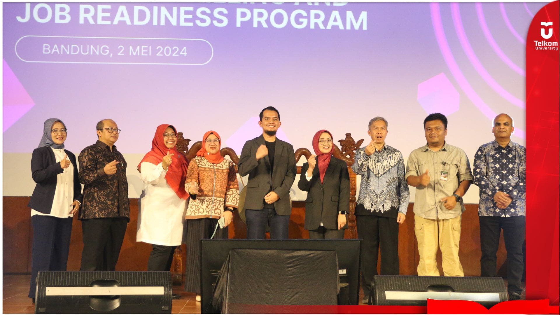 Tingkatkan Kesiapan Mahasiswa Memasuki Dunia Kerja, Tel-U Gelar Grand Launching Digital ...