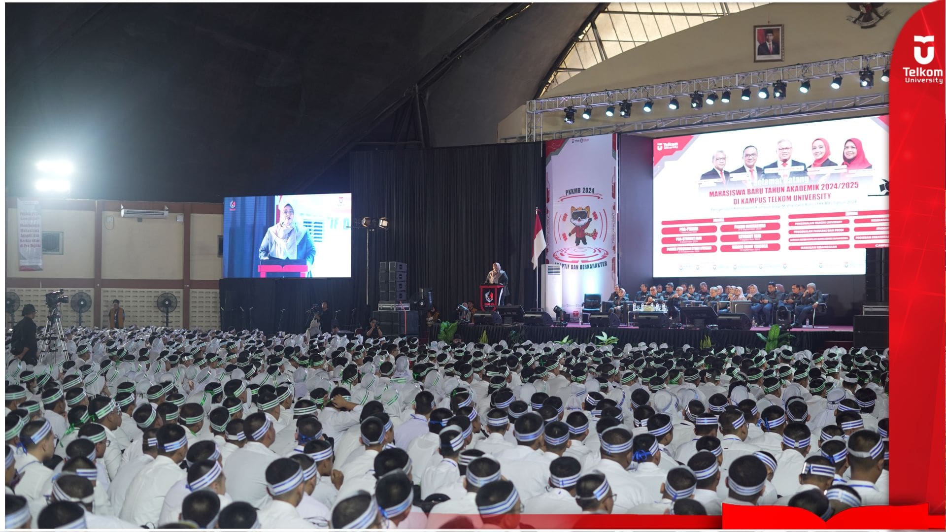 Sambut Keberagaman PKKMB 2024, Tel-U Songsong Value Harmoni dengan ...