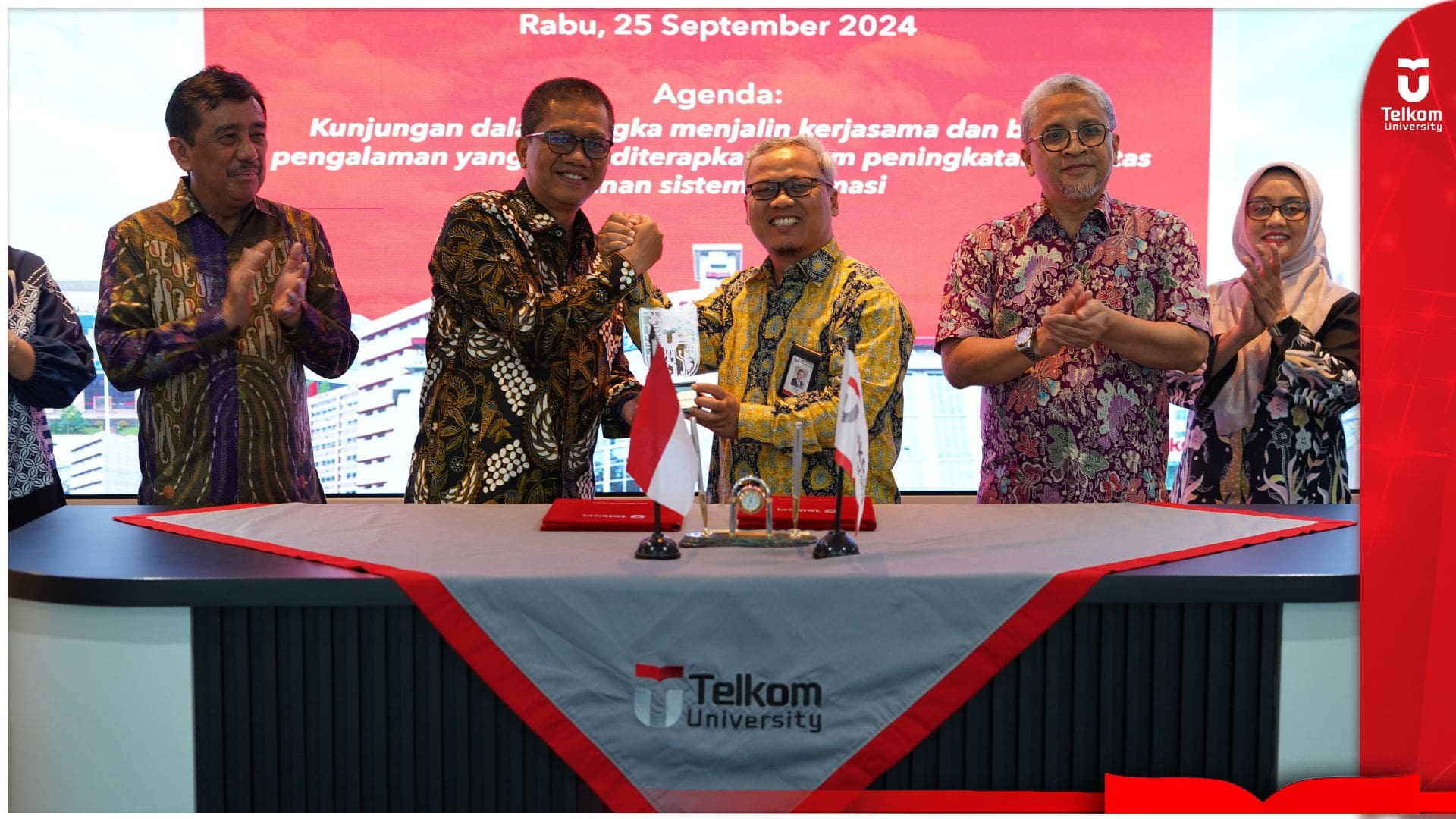 Perkuat Sinergi, Universitas Jember Lakukan Kerja Sama Dengan Telkom University - Telkom University