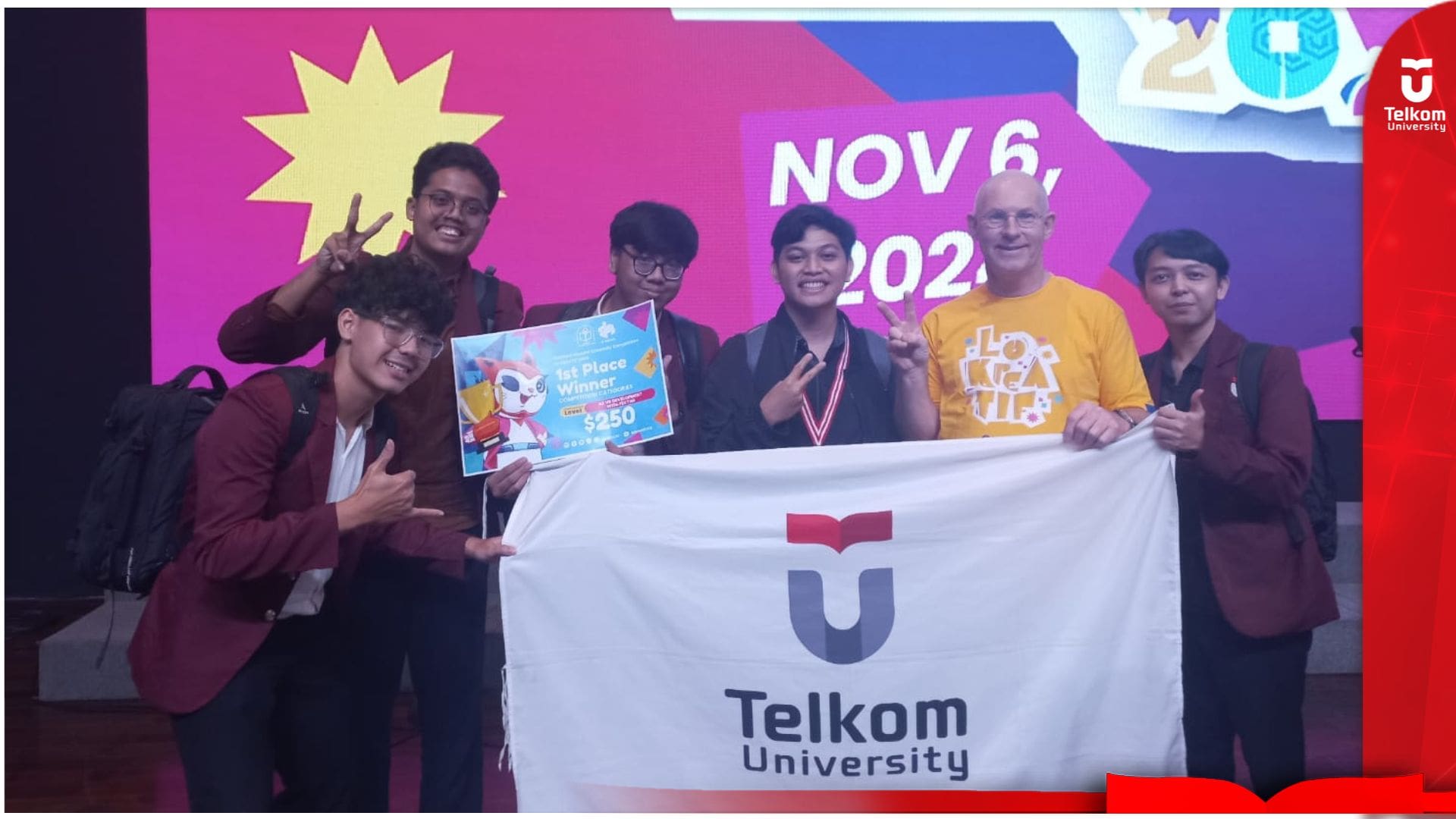 TIM MREC Tel-U Raih Juara 1 Di Kompetisi AR/VR Tingkat Internasional ...