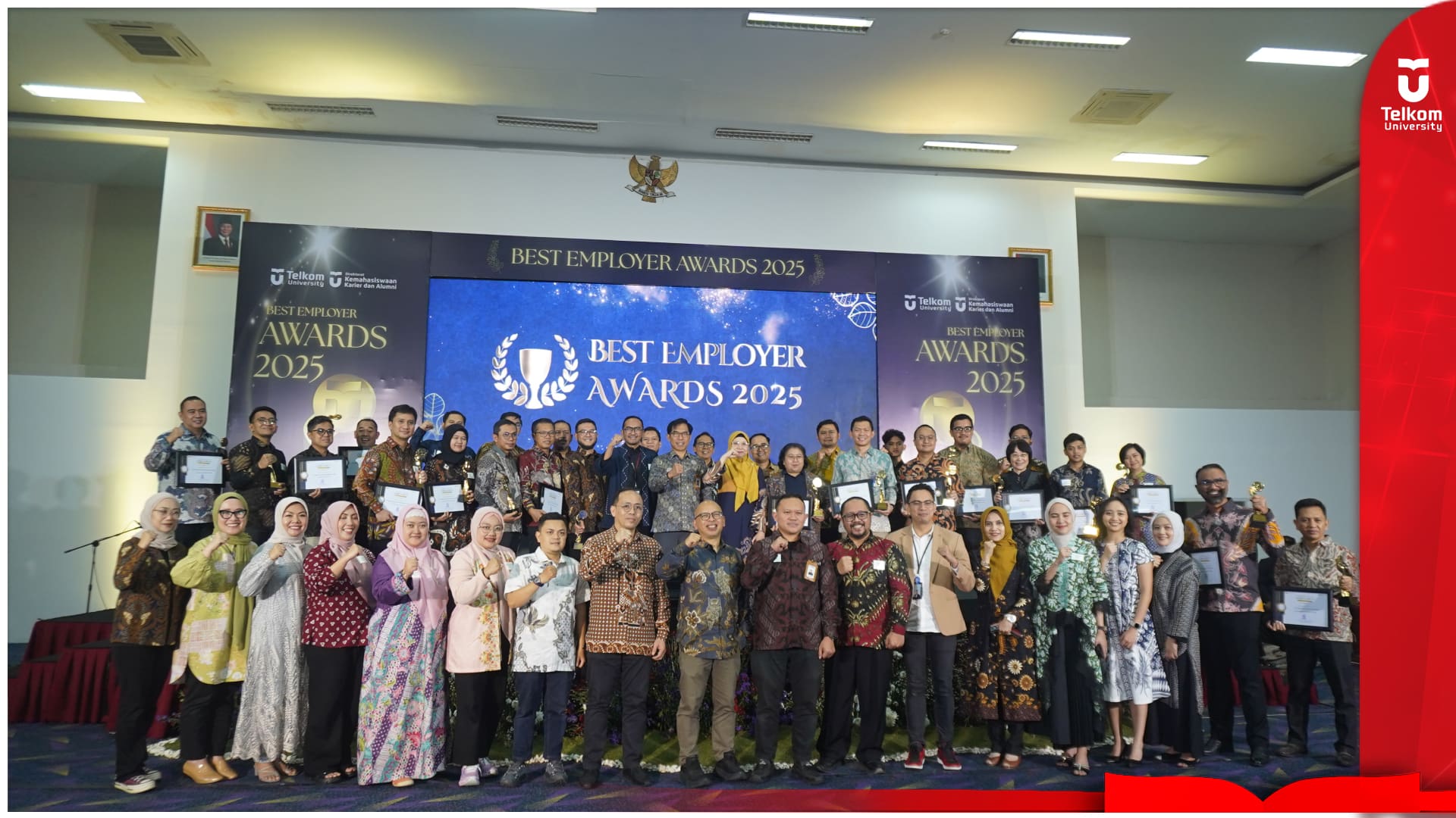 Best Employer Awards 2025 : Komitmen Telkom University Dukung ...