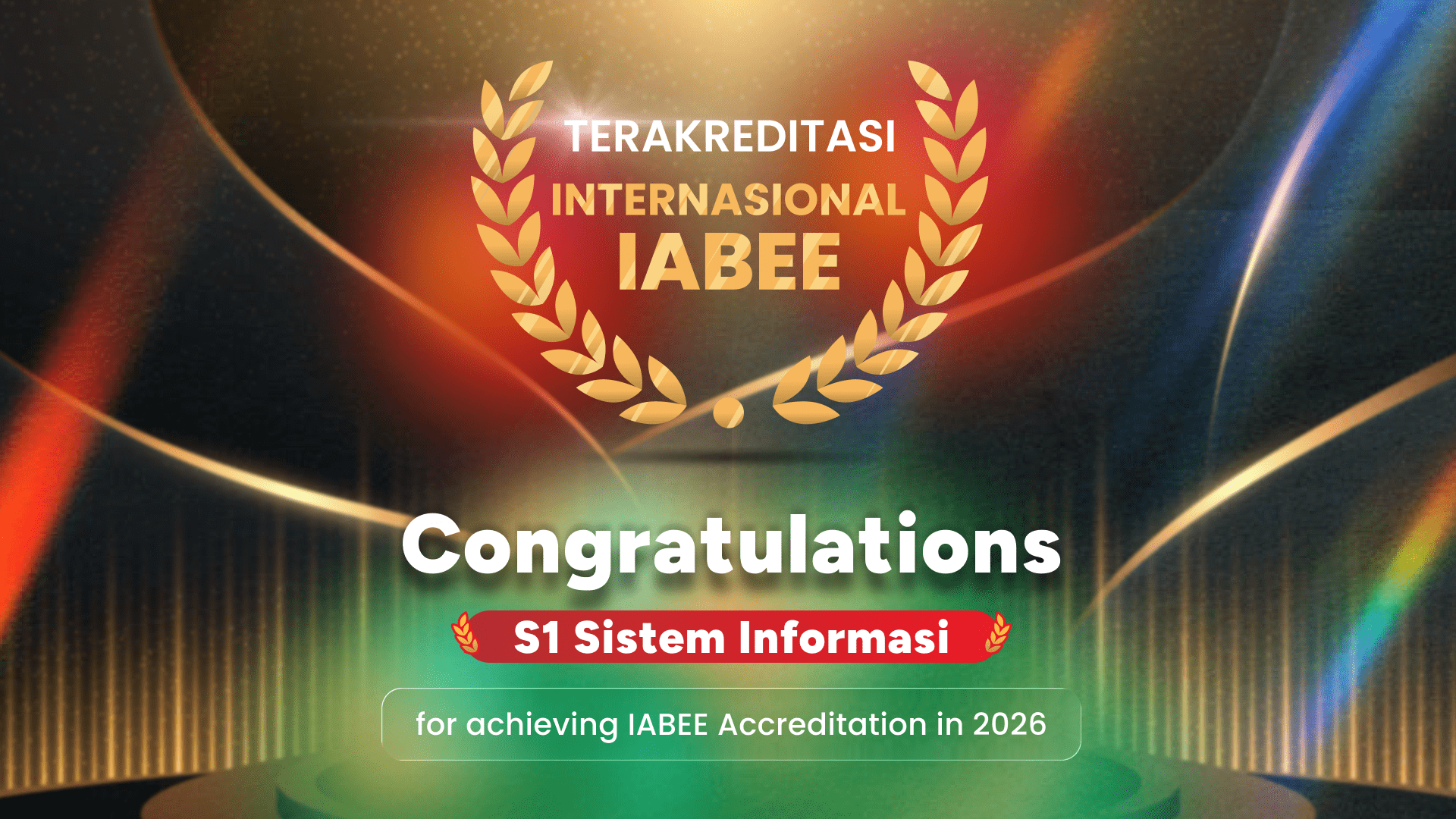 Program Studi S1 Sistem Informasi Peroleh Akreditasi Internasional ...